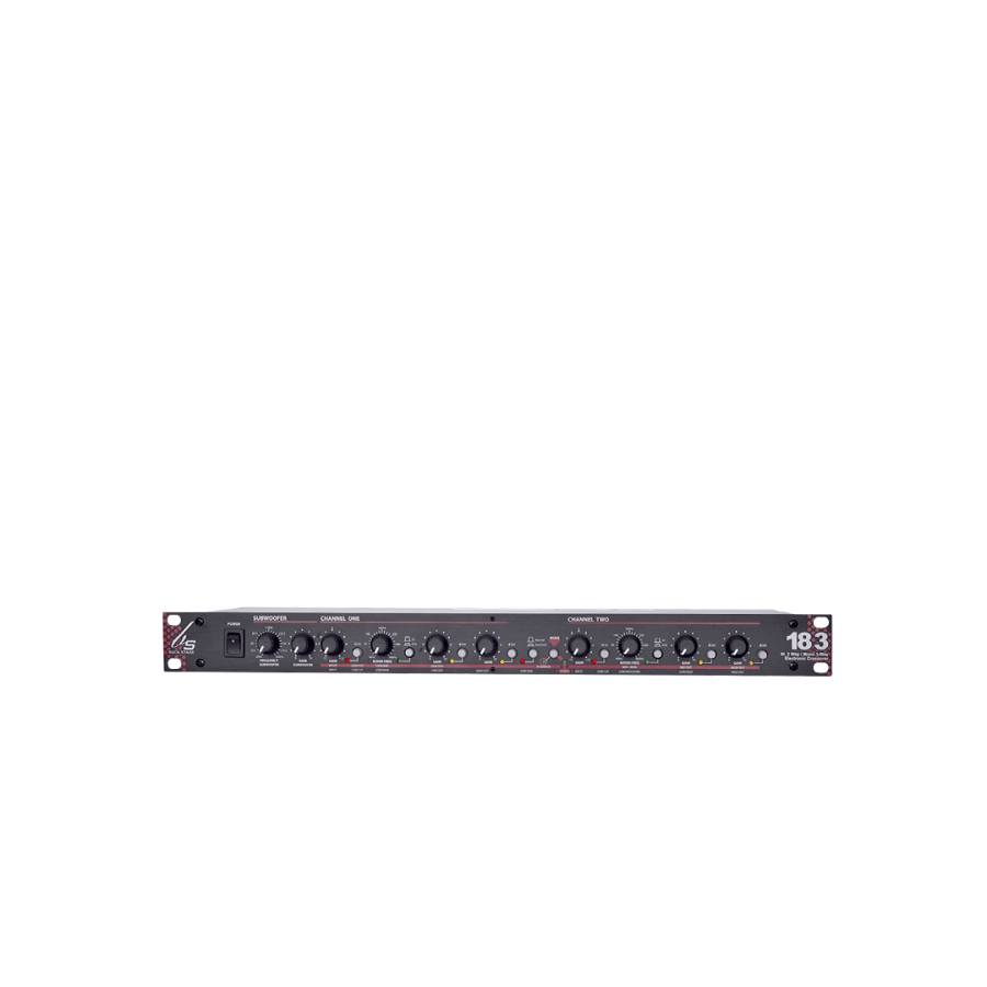 BS183 CROSSOVER ELECTRONICO 18dB 2 VIAS BACKSTAGE